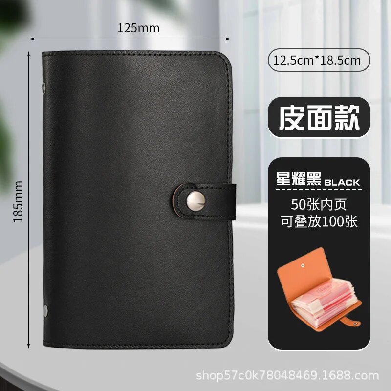 Многоразовый блокнот MOONBIFFY Challeng А6 black