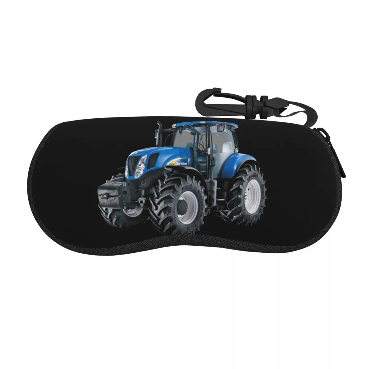 Дорожный футляр для очков в форме трактора Темно-синий, 1