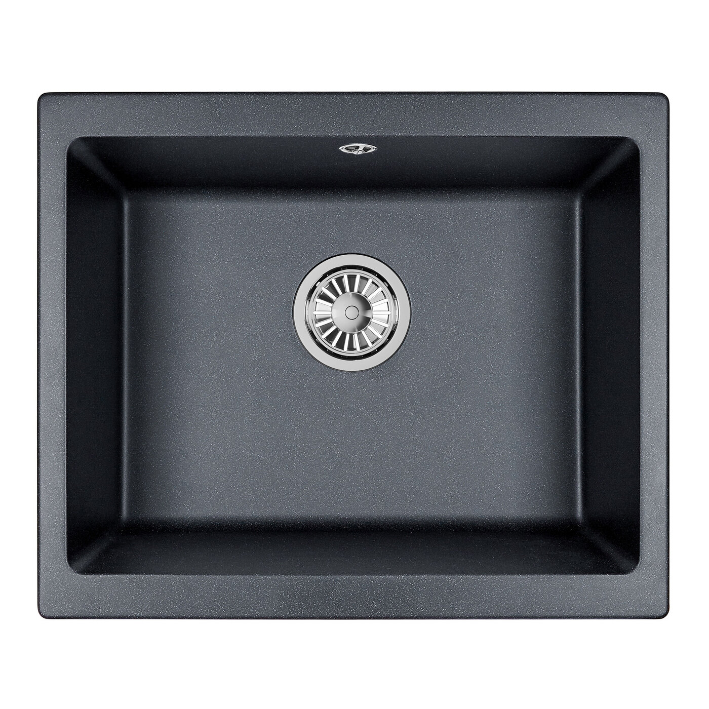 Кухонная мойка Granula GR-5551 55.5х46 шварц