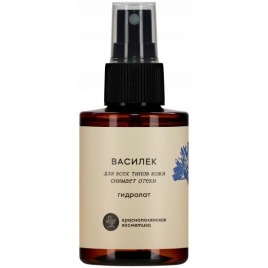 Гидролат для лица Краснополянская Косметика Василек, 100 мл