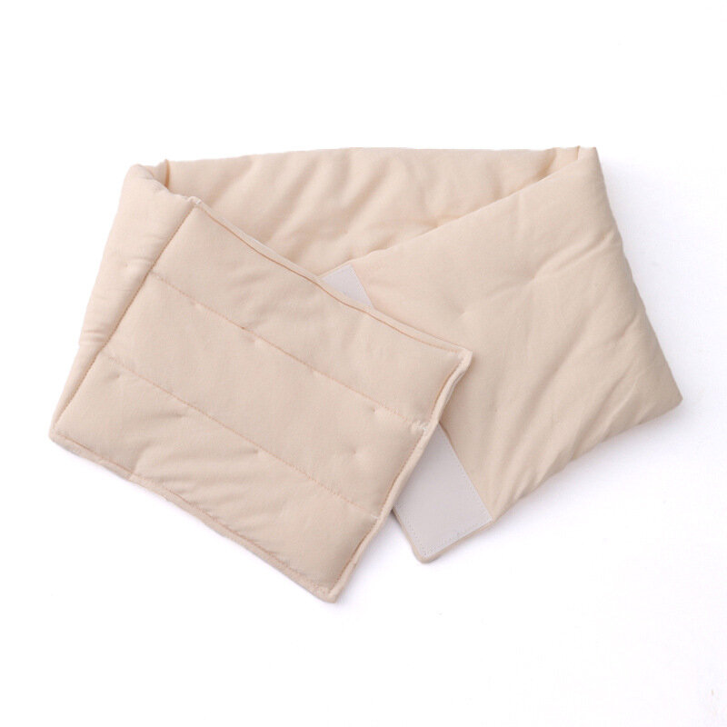 Чистый хлопковый пояс для поддержки талии для мужчин и женщин с магической лентой, защита живота, тепло, защита от холода, послеродовой уход, согревание живота, защита матки, зимний незаменимый аксессуар