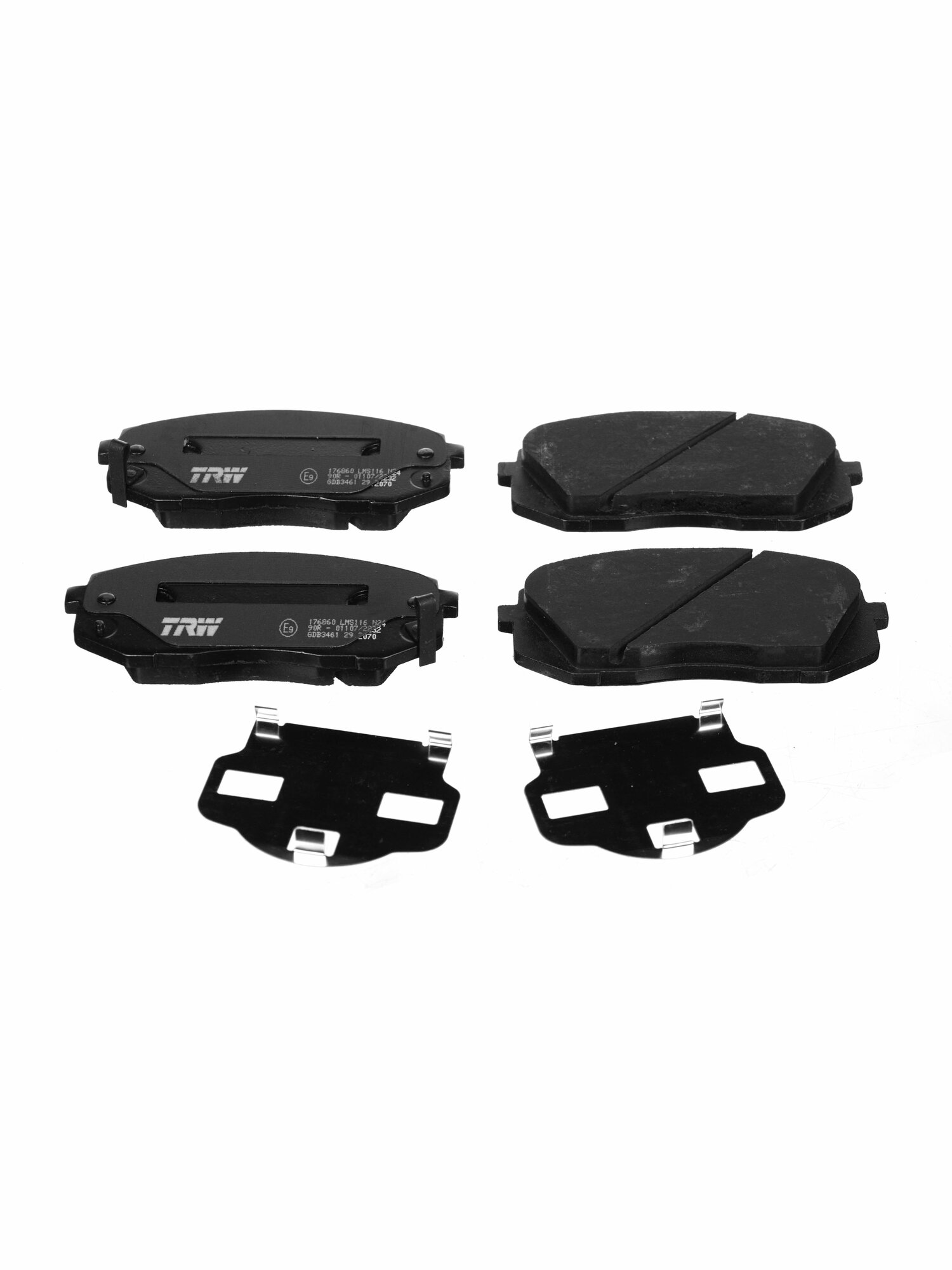 Колодки тормозные дисковые передние TRW (GDB3461) COTEC