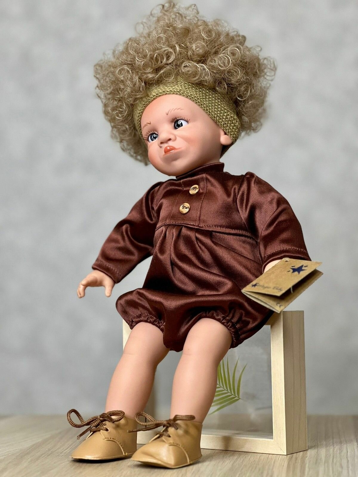 Кукла для девочки мягконабивная 38 см Гестито (12038)