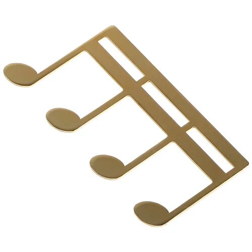 Металлический зажим для клавиатуры, gold