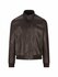 Куртка Tagliatore Leather jacket, размер 52, brown