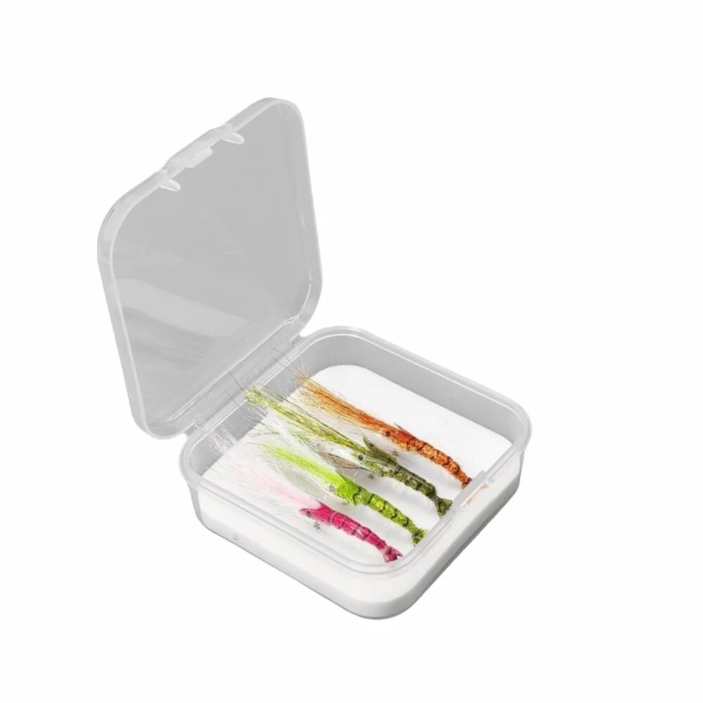 Имитация креветок 8# крючок Ледяная Дублинг