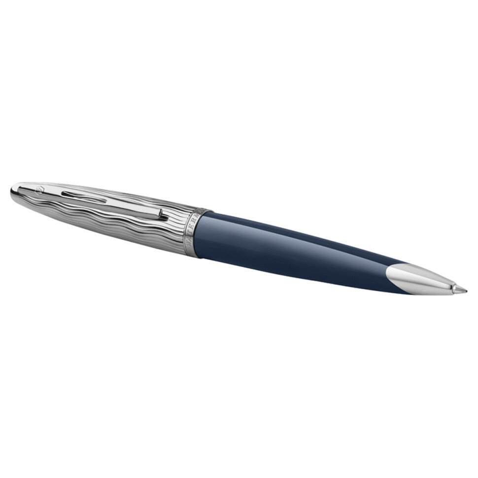 Ручка шариковая Waterman "Carene SE Deluxe Blue CT" синяя, 1,0мм, подарочная упаковка, 352755