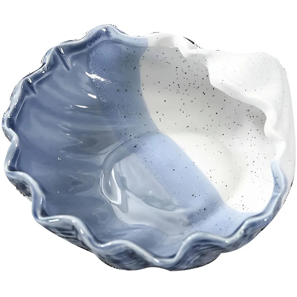 ACDANC Керамическая чаша-ракушка, декоративная чаша для хранения, контейнер для конфет, для дома и офиса, для морской вечеринки