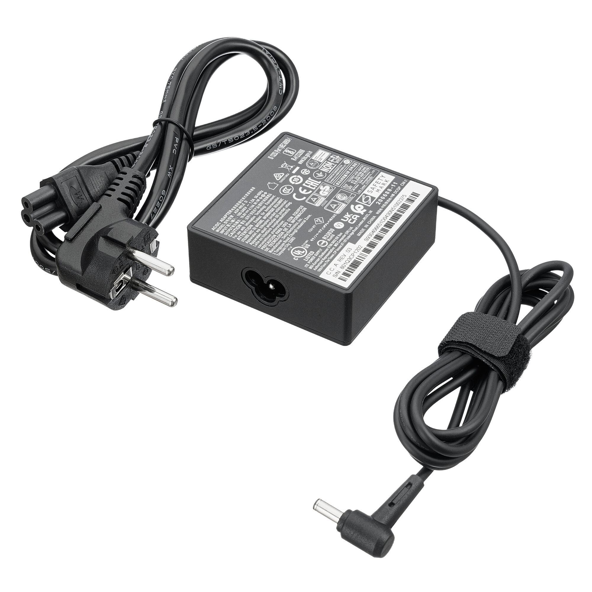 Блок питания для MSI 4.5x3.0мм, 90W (19V, 4.74A), (square shape)