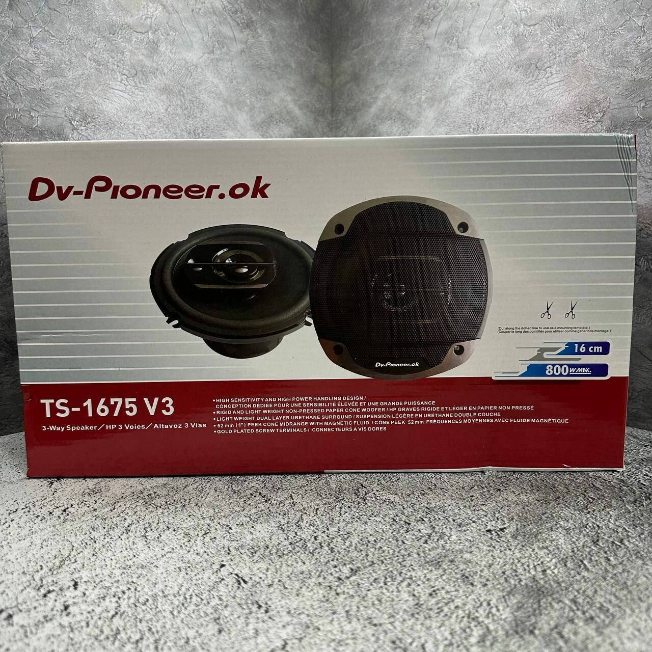 Автомобильные колонки Pioneer ТS-1675 V3 Коаксиальная акустика