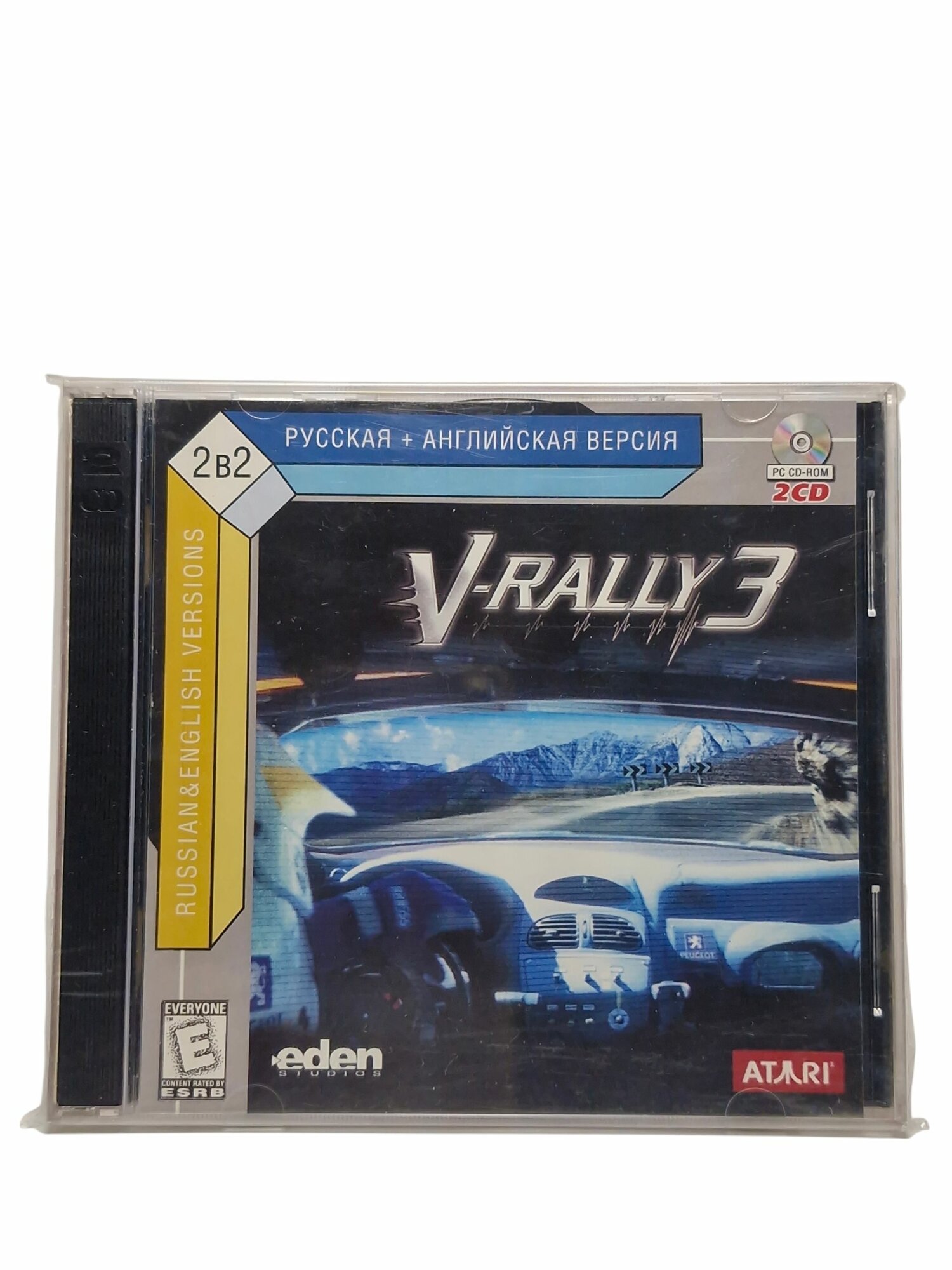 Игра для компьютера: V-Rally 3 pc диск