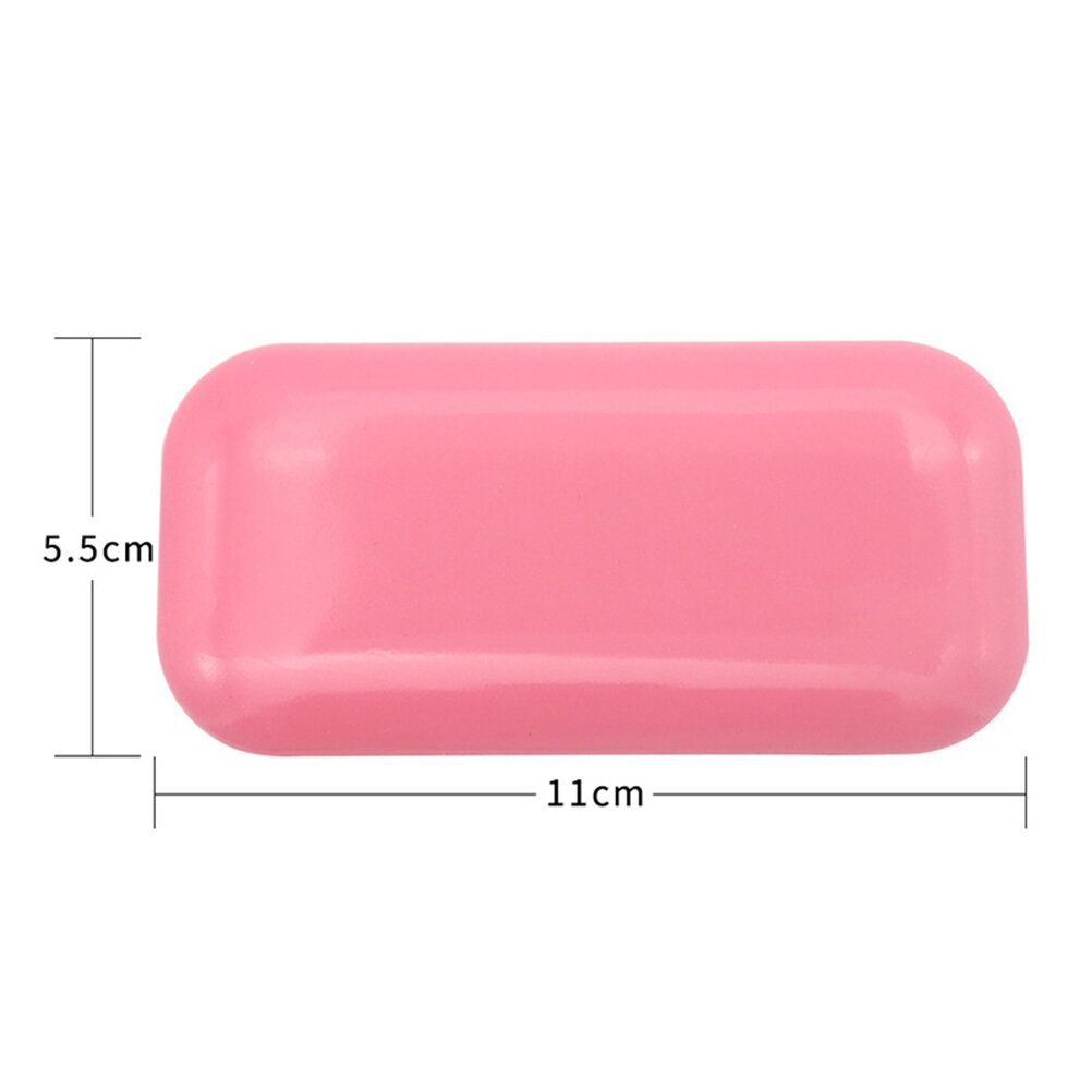 Силиконовая Подушечка Для Накладных Ресниц Розового Цвета 11.00X5.50X0.30Cm