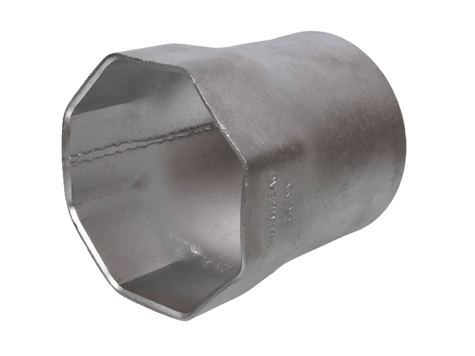 Ступичный ключ АвтоDело BPW, 100мм, 8 граней, хромовое покрытие, серый