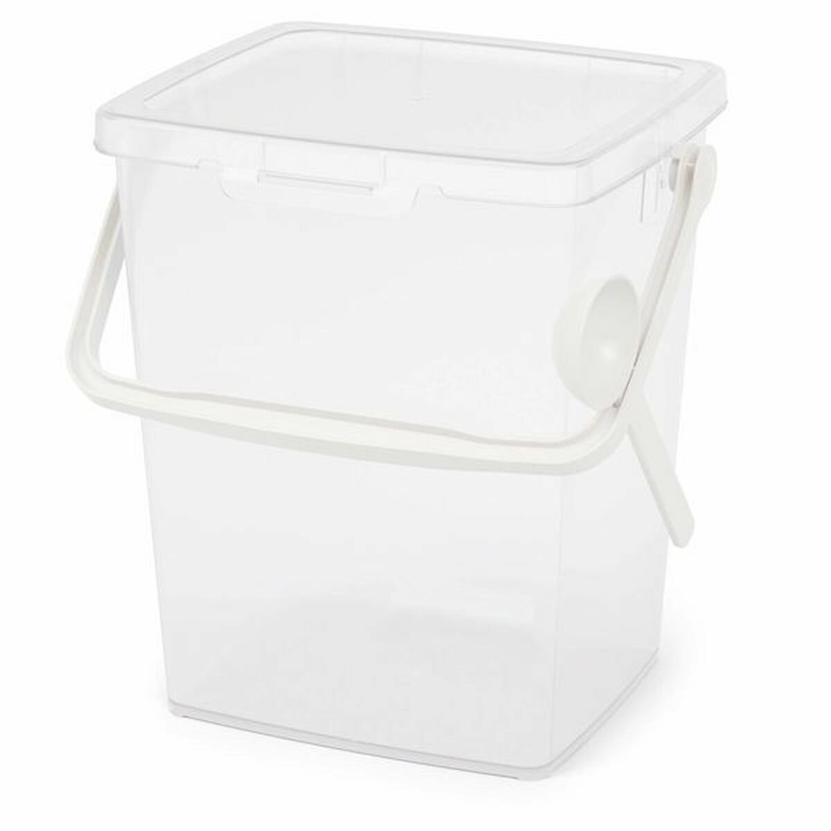 Контейнер для порошка «Эконом» 5,5л (с замком) пластик Альтернатива М8626