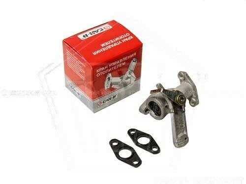 Кран отопителя ваз 2101-07 в индив. упак.(картон) "сан-d" (2101-8101150)