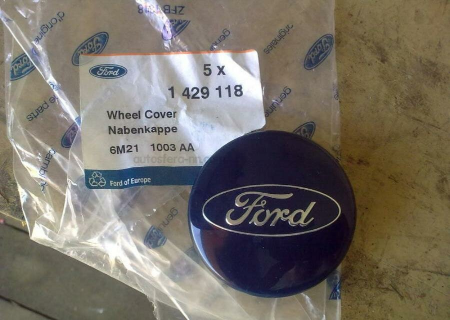 FORD 1429118 крышка cтупицы легкосплавного диска! синий\ Ford Focus/Mondeo