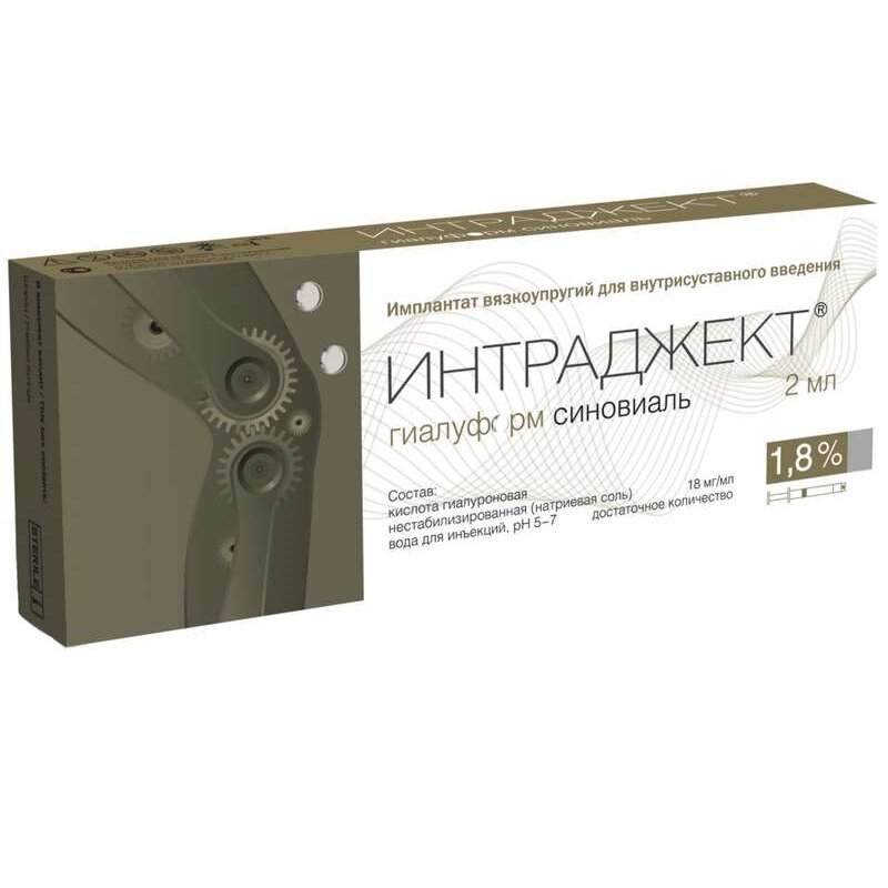 Гиалуформ 1,8-02 Материал-Гель В/Сустав. введ.1,8% Шпр.2Мл №1