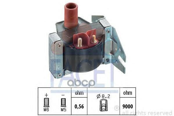 Катушка зажигания Facet арт. 96080