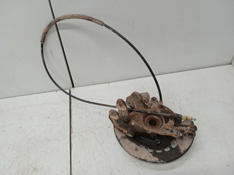 Б/У в сборе со ступицей, ступица, Порше Кайен, VW Touareg 2002-2010 Кулак поворотный Porsche Cayenne 2006 9PA, 955 Задн. Прав...