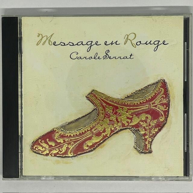 Музыкальный диск Carole Serrat-Message En Rouge (CD, JAPAN) '91 NM