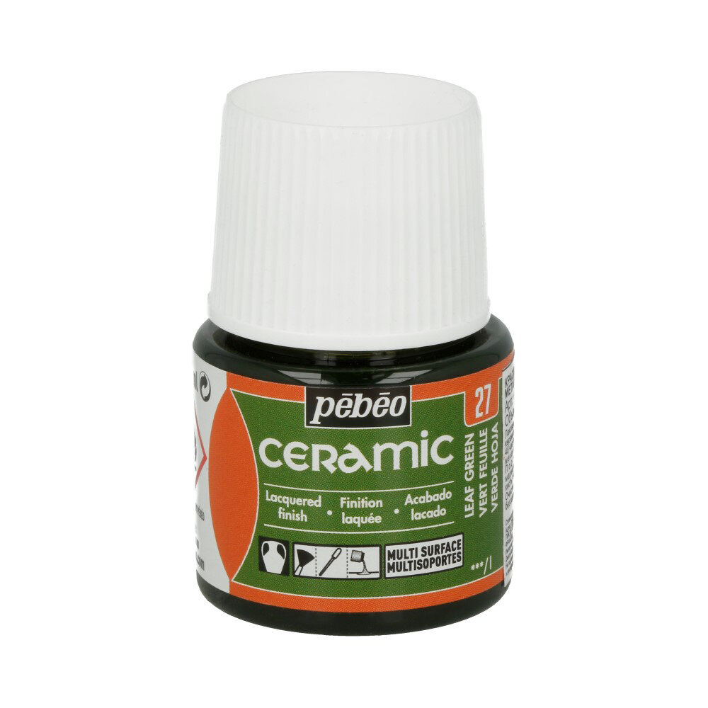 Краска по керамике и металлу Ceramic 45 мл цв. зеленая листва