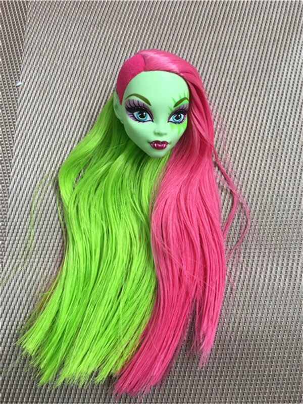 Коллекционная кукла Monstering с длинными волосами Зеленый, 8
