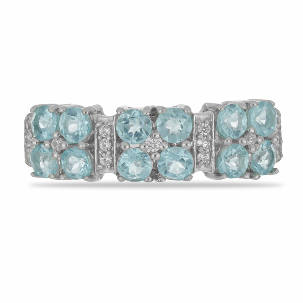 Кольцо, серебро, 925 проба, родирование, циркон