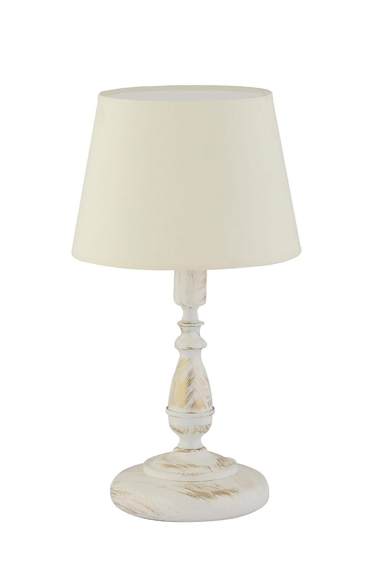 Настольная лампа Adilux Roksana White 18538, E14, кол-во ламп:1шт, Белый