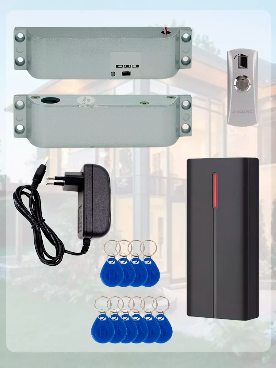 Система СКУД, ригельный замок и контроллер