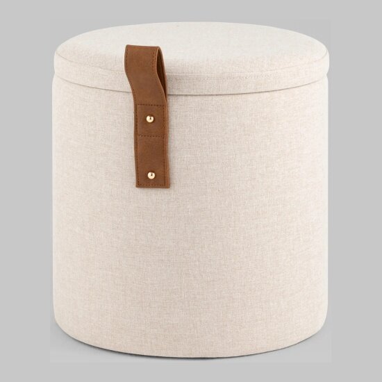 Пуф Stool Group с ящиком Эркки XS, белый