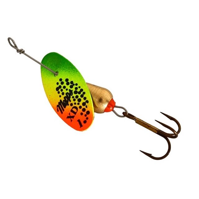 Блесна Mepps XD TRI FLUO (Вес(гр):5 | №2 | tiger/gold |)