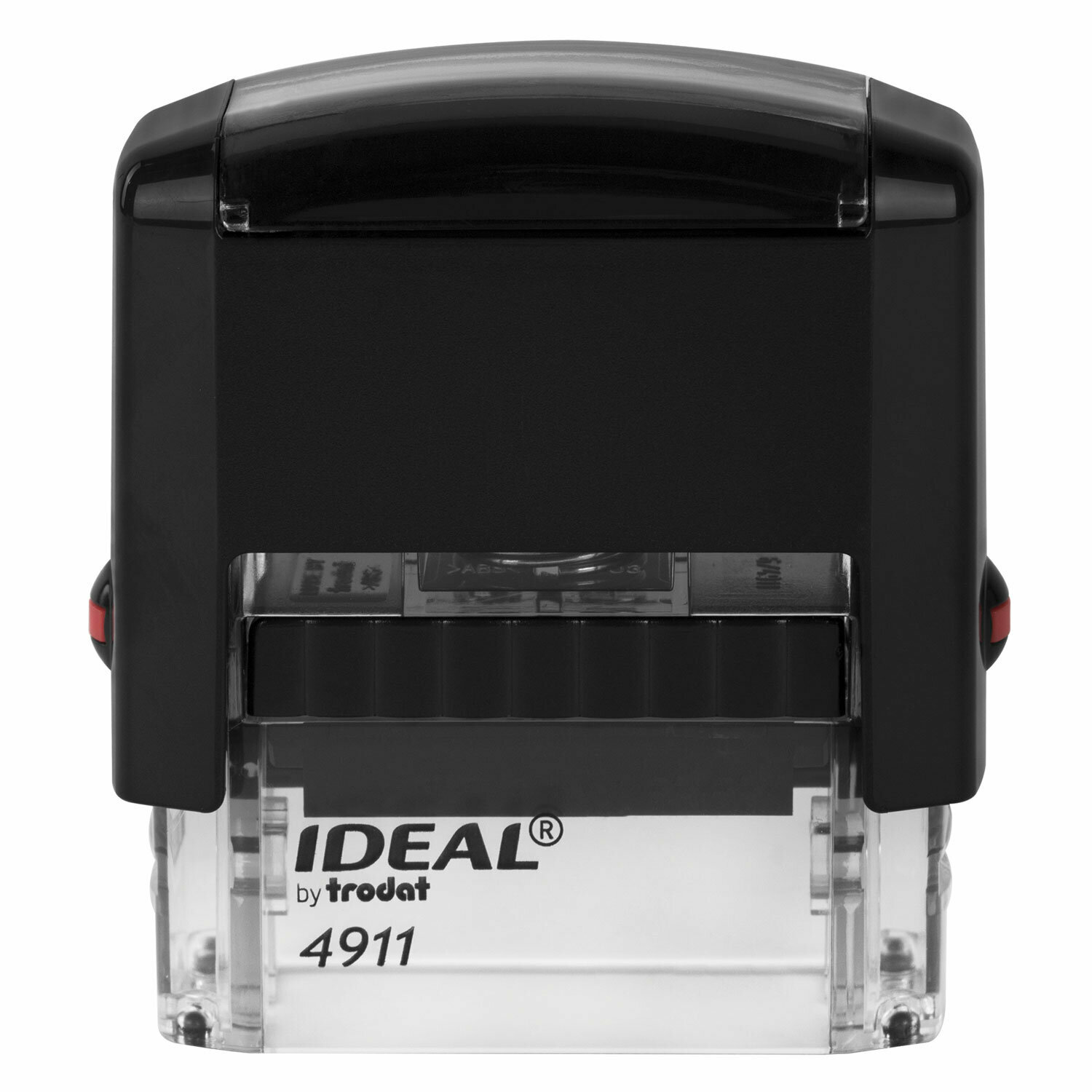 Упаковка 2 шт. Штамп стандартный "вход №", оттиск 38 х 14 мм, синий, TRODAT IDEAL 4911 DB - 1.22, 161488