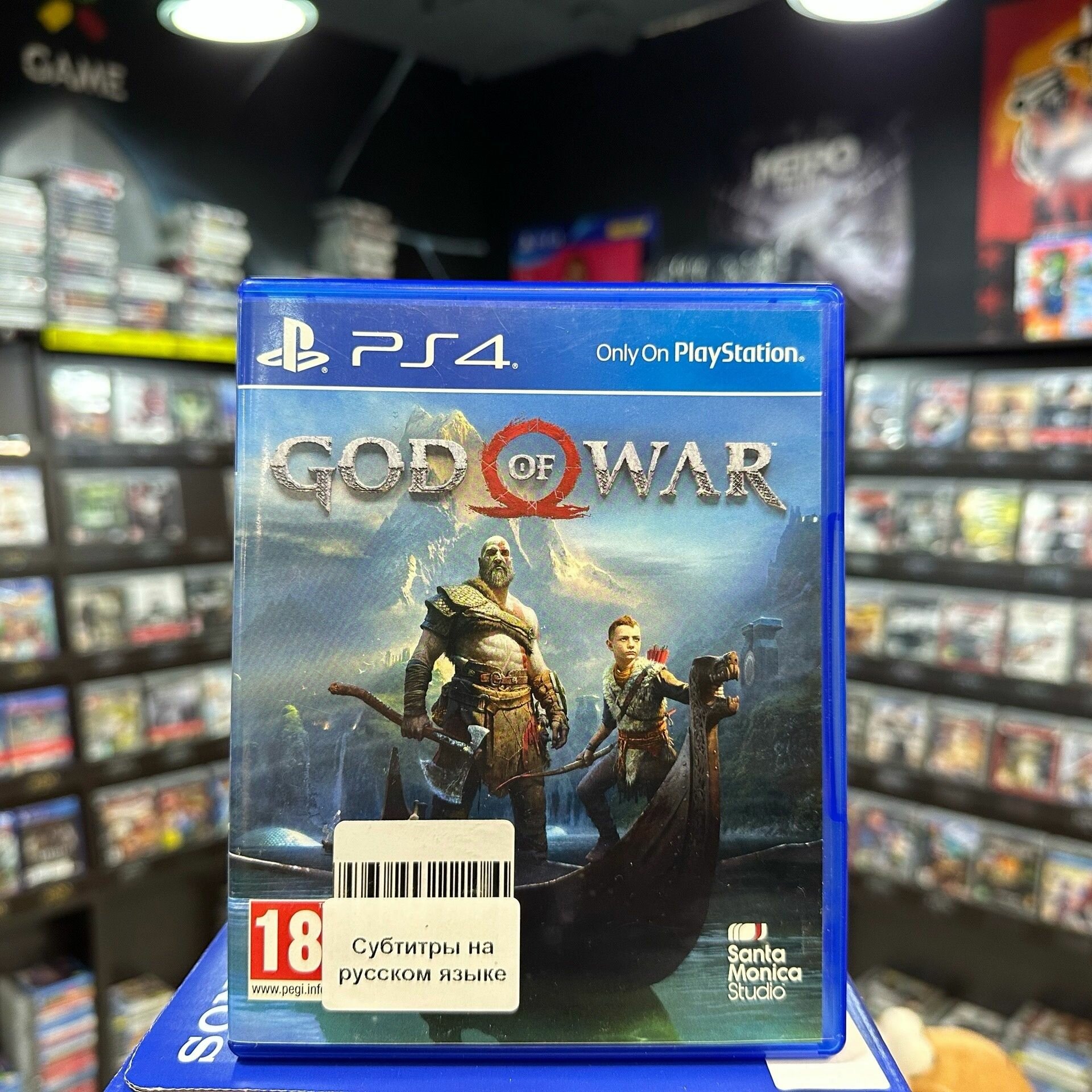 Игра God of War PS4 (Русские субтитры) (Box)
