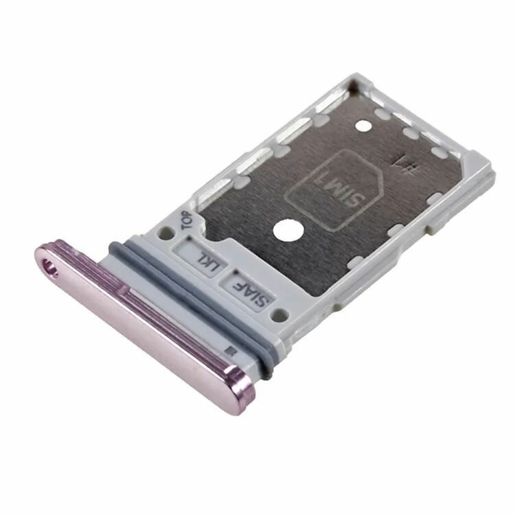 Держатель SIM для Samsung Galaxy S23+ (S23 PLUS) (SM-S916) лавандовый (розовый) card holder адаптер переходник лоток слот для СИМ-карты