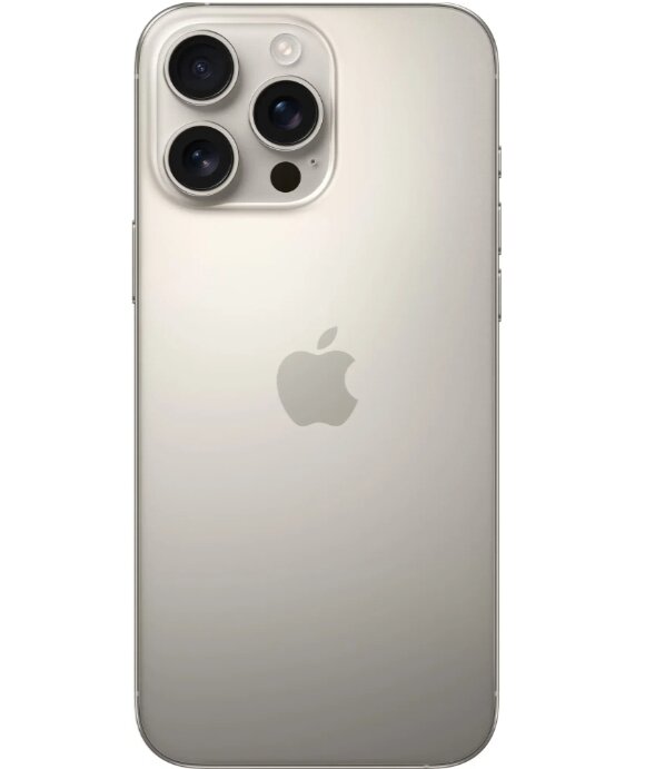 Смартфон Apple iPhone 16 Pro Titanium Natural, 48Мп, 128ГБ, серый — фото 1