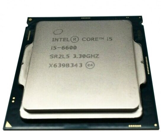 LGA1151 процессор Intel Core i5 6600 (CM8066201920401) 3,3-3,9ГГц, 4 / 4, 65Вт