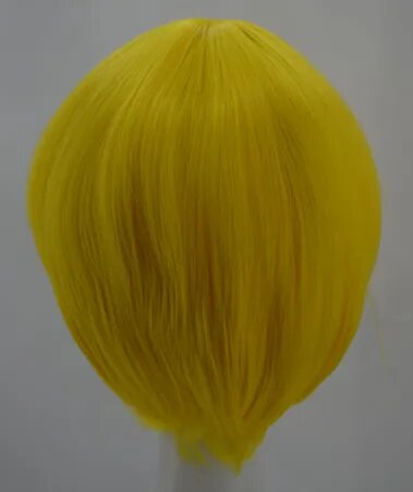 Fei-Show короткий волнистый парик оранжевый Желтый