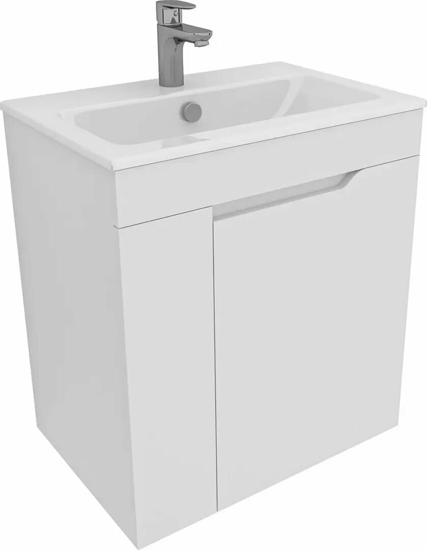 Тумба под раковину Aquanet Практика 57.8 00330453