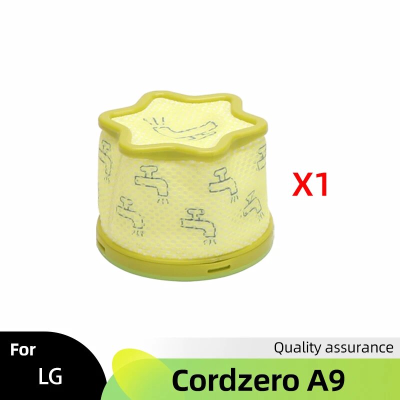 Фильтр для беспроводного пылесоса LG CordZero A9 Желтый, 1Filters