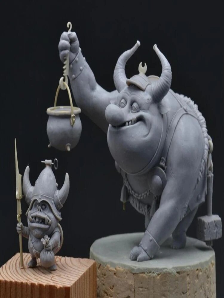 Модель солдата из смолы KIMERA 1/32 54 мм