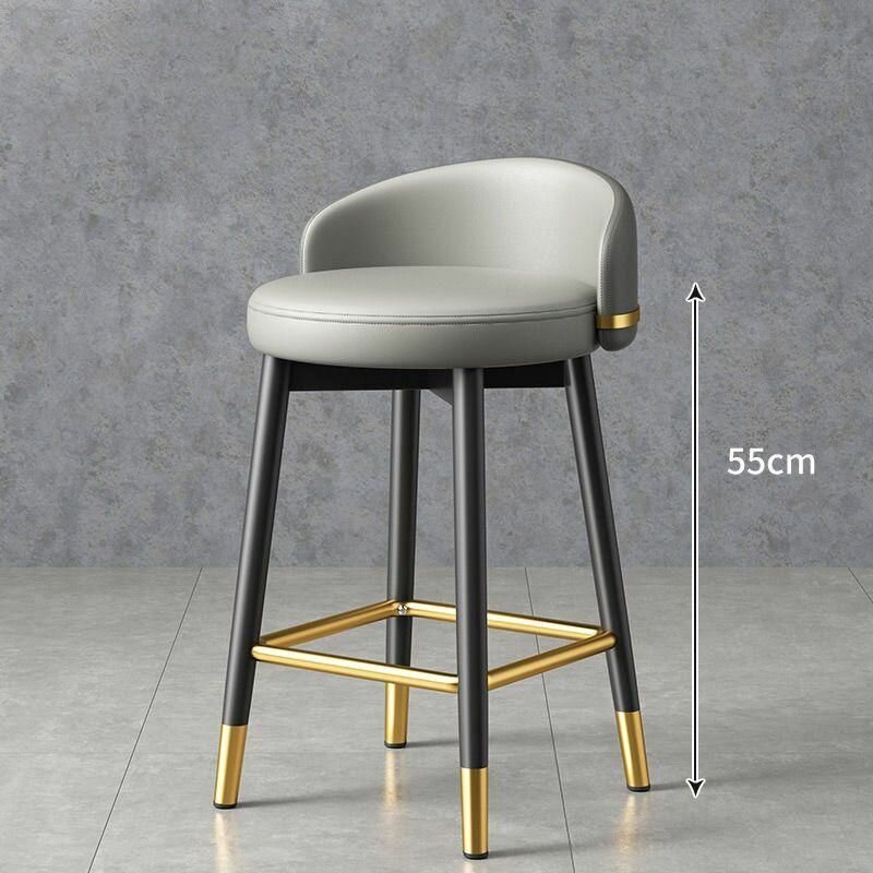 Барный стул серый Барные стулья 55