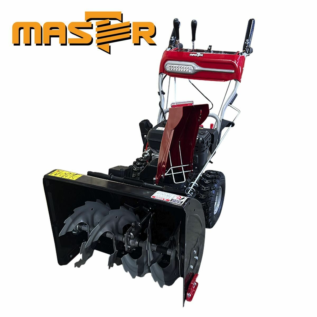 Снегоуборщик бензиновый машина снегоуборочная 7 л. с. ковш ширина 660 высота 510 MASTER PLUS СМБ-7.0/660/510EFP