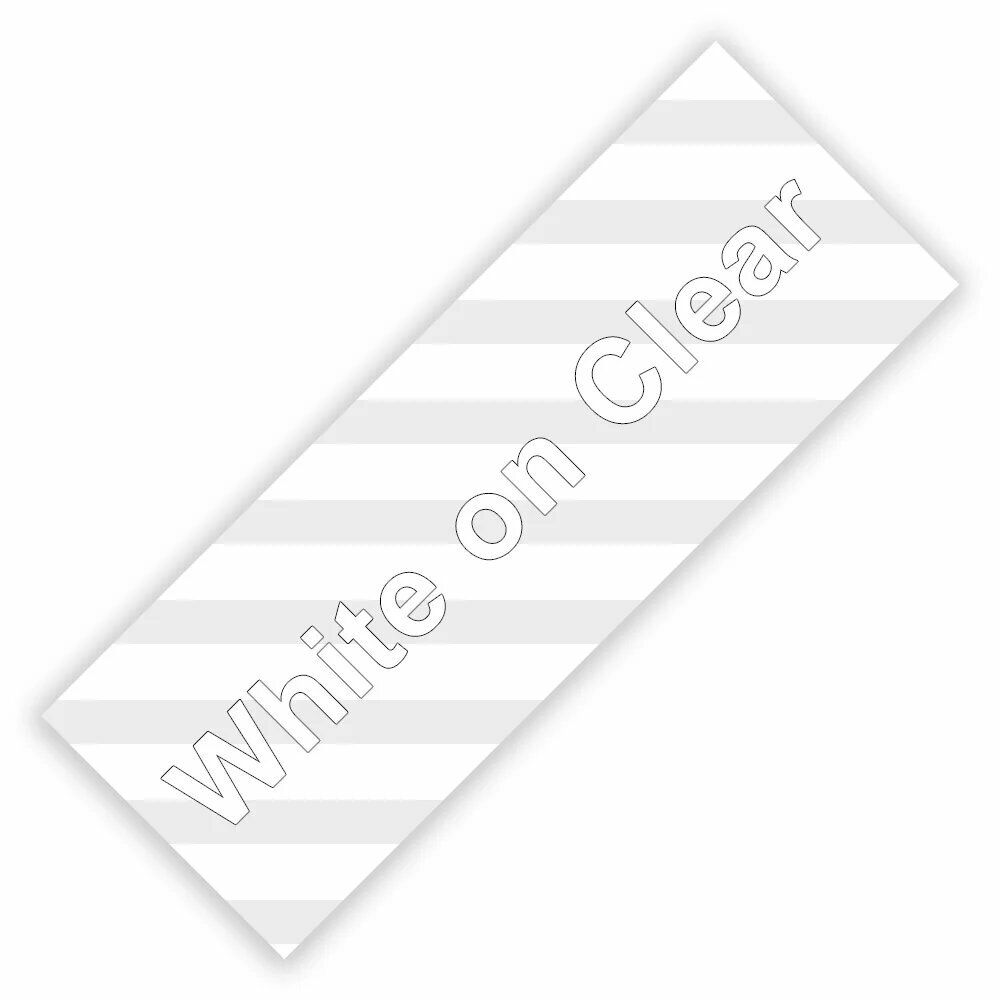 Лента для этикеток Labelwell 6/9/12 мм черная на белом для принтеров Epson White on Clear, 12 мм