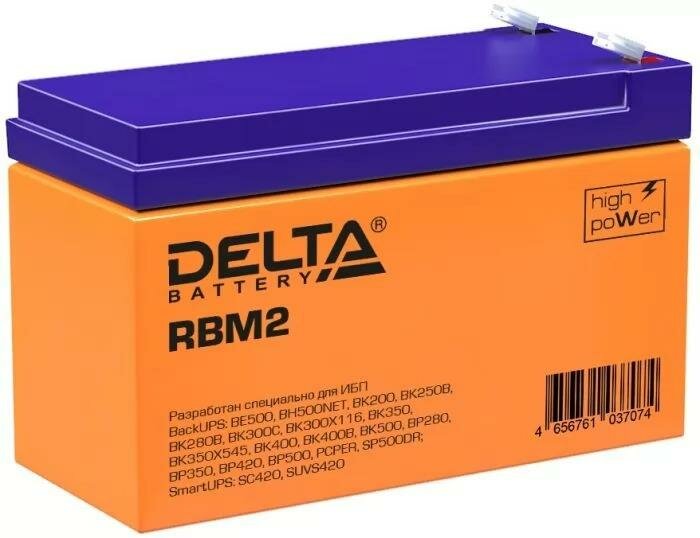 Батарея для ИБП Delta RBM2 12В 7.2Ач