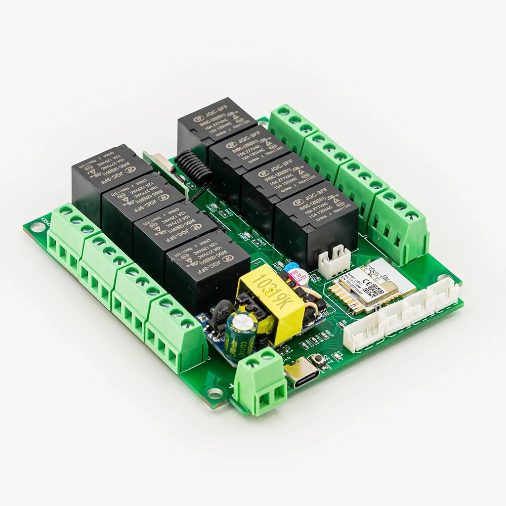 Реле Tuya 8 каналов Wi-Fi/Zigbee LLXLJY