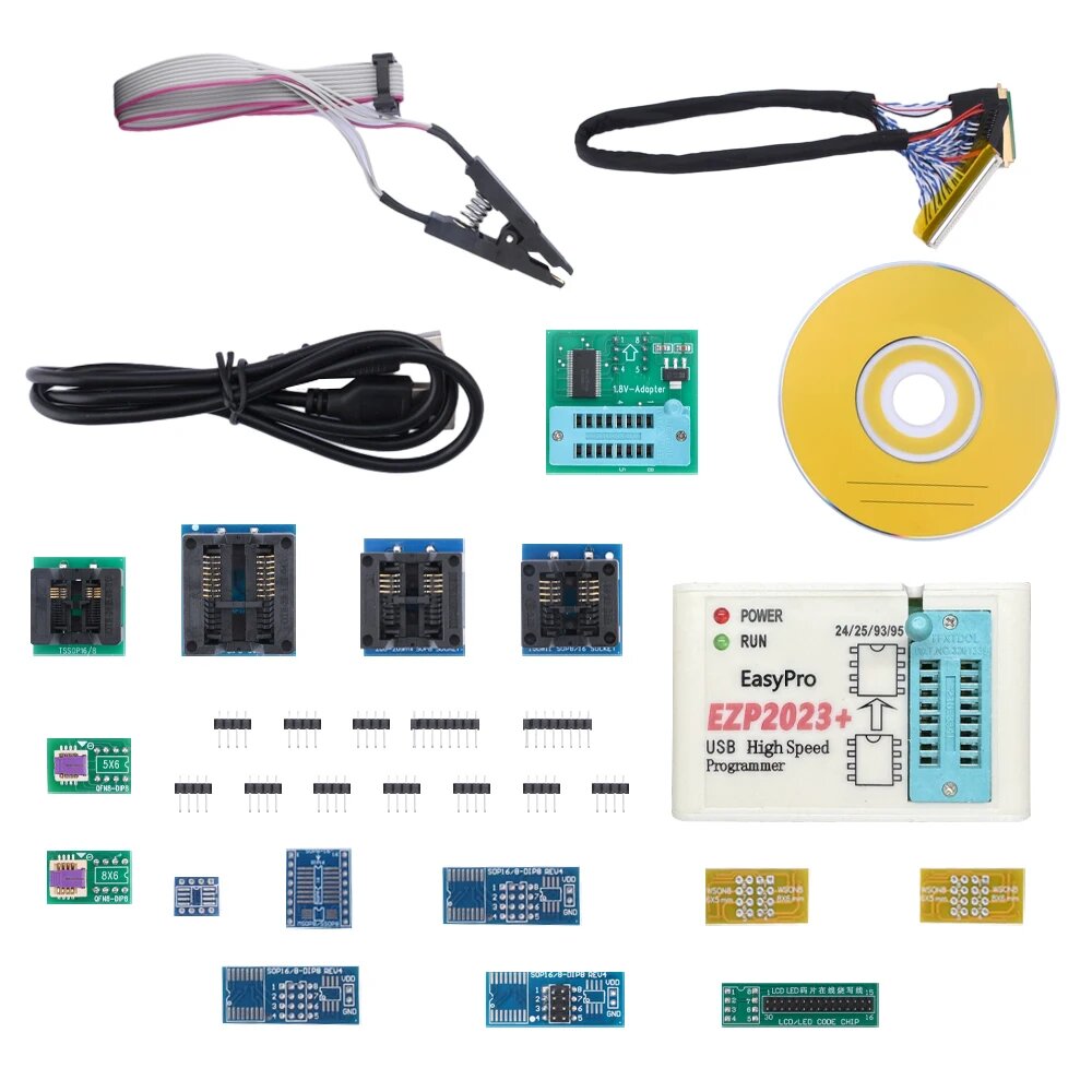 EZP2023+ Программатор SPI USB High Speed, Package 6