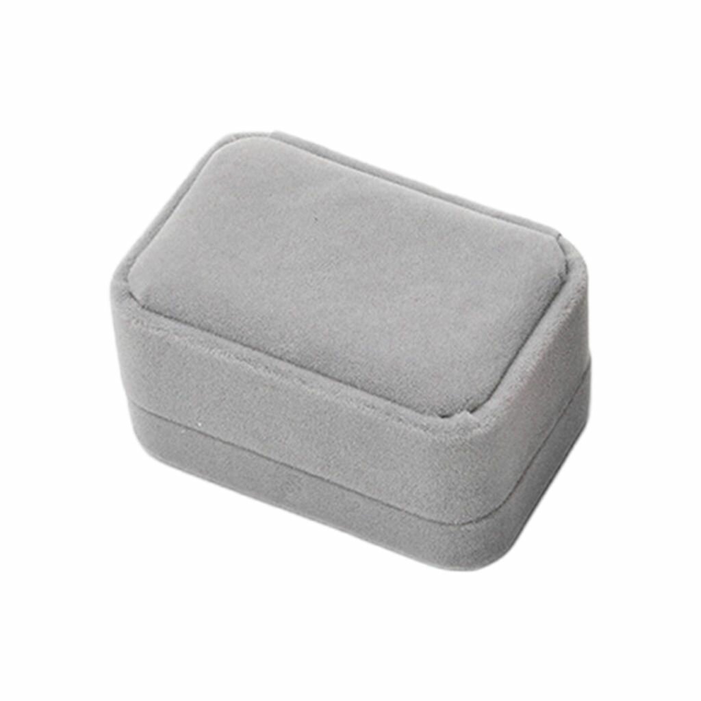 Упаковка в шкатулку для ювелирных изделий, Фланелевое кольцо для женщин