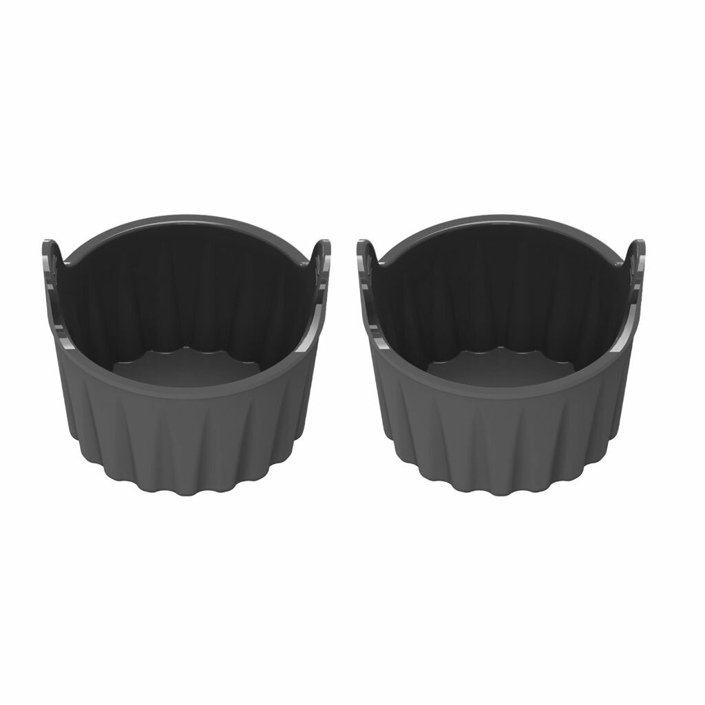 Силиконовые формочки для яиц в аэрогриль (2 шт.), Серый