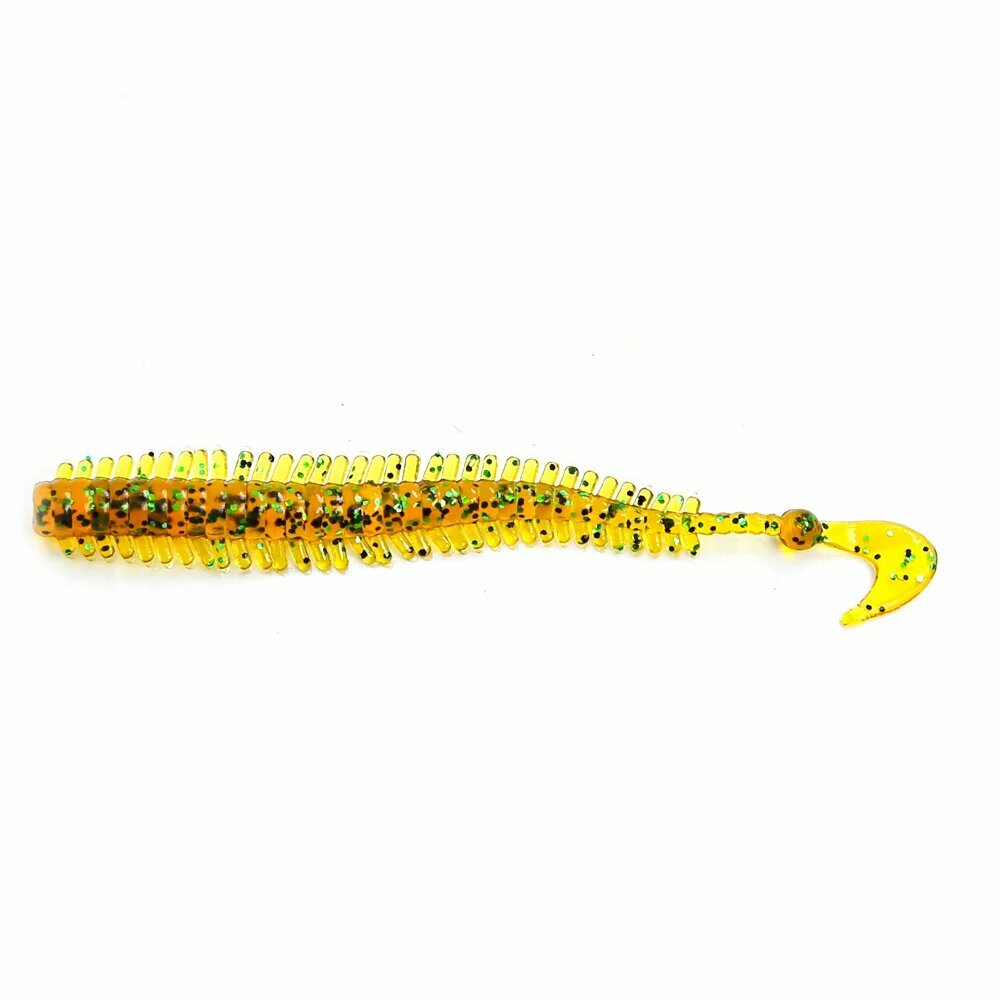 B&U BUGSY Worm Рыболовная приманка 50/65 мм Желтый, 15PCS-75mm-0.5g, MULTI