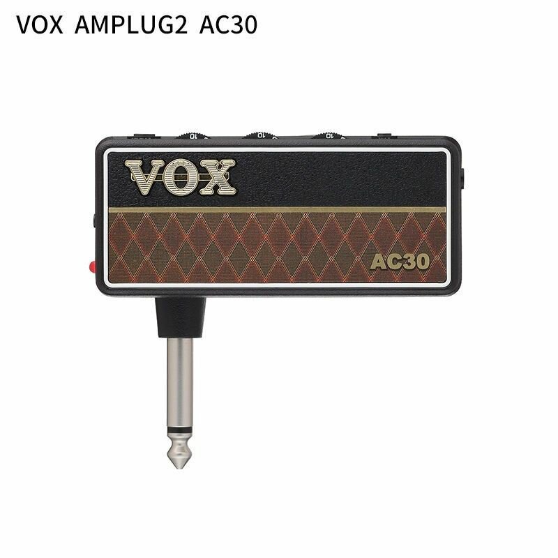 VOX AMPLUG2 AC30 Портативный мини-усилитель для наушников, гитары/бас-гитары, аксессуары для гитары